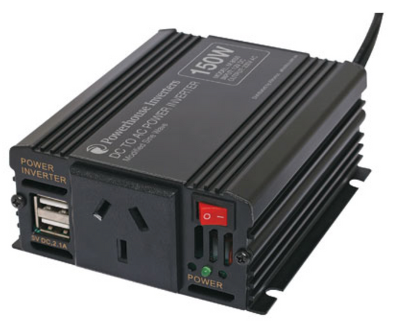 DC-AC Power Inverter 150W 12V DC To AC Modified Sine Wave Power Invert ...