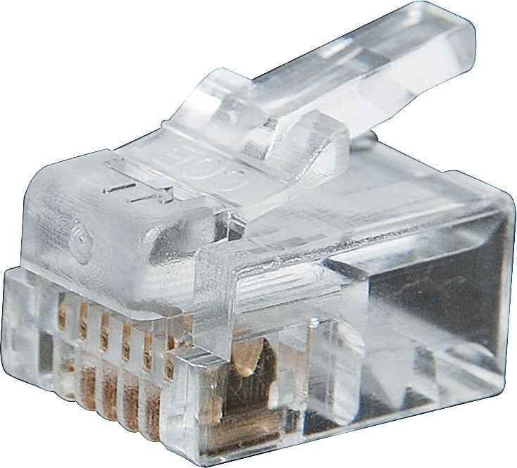 6P4C RJ14 Modular Plug (Suit Stranded Cable) P1414A – Leading Edge ...