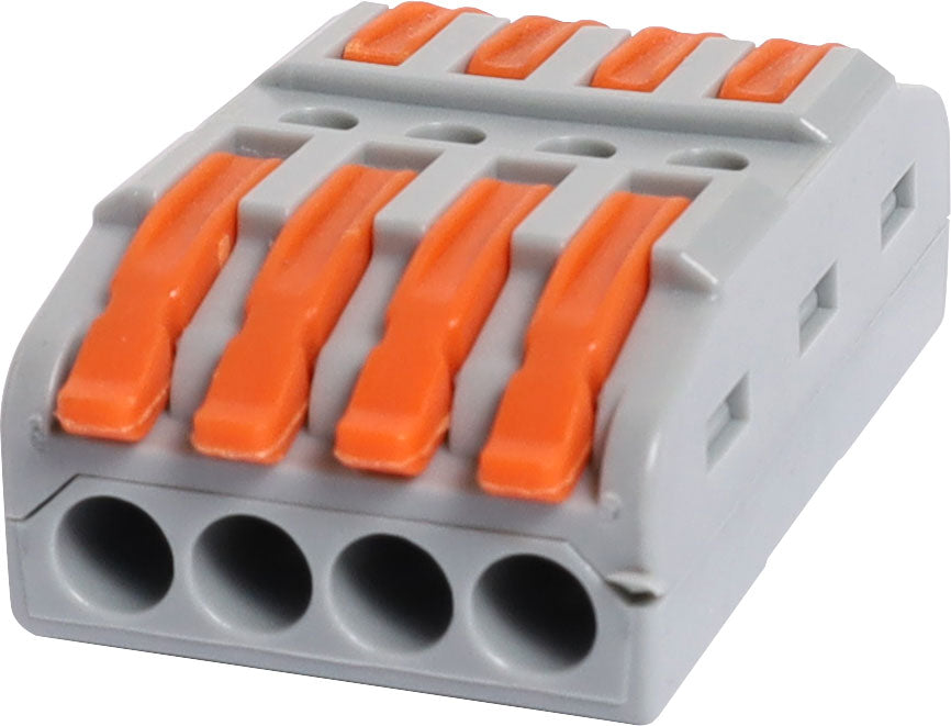 Screw Terminals 4 x 4 Way Joiner Splicing Terminal Block P2247 ...