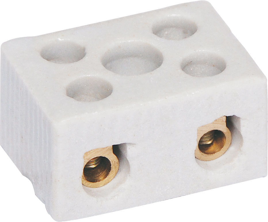 Screw Terminal 2 Way Ceramic Terminal Block P2251 – Leading Edge ...