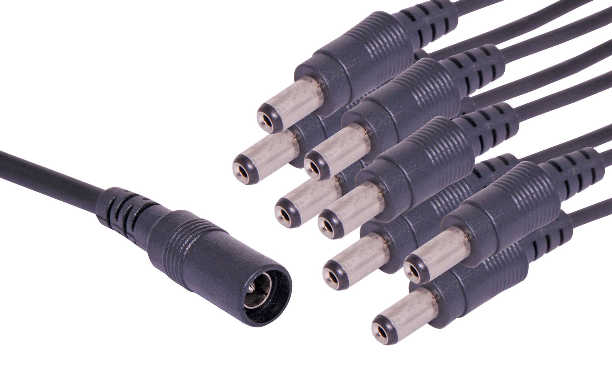 DC Power Cable 0.36m 2.1mm DC Socket To 8 X DC Plug Cable P6721 ...