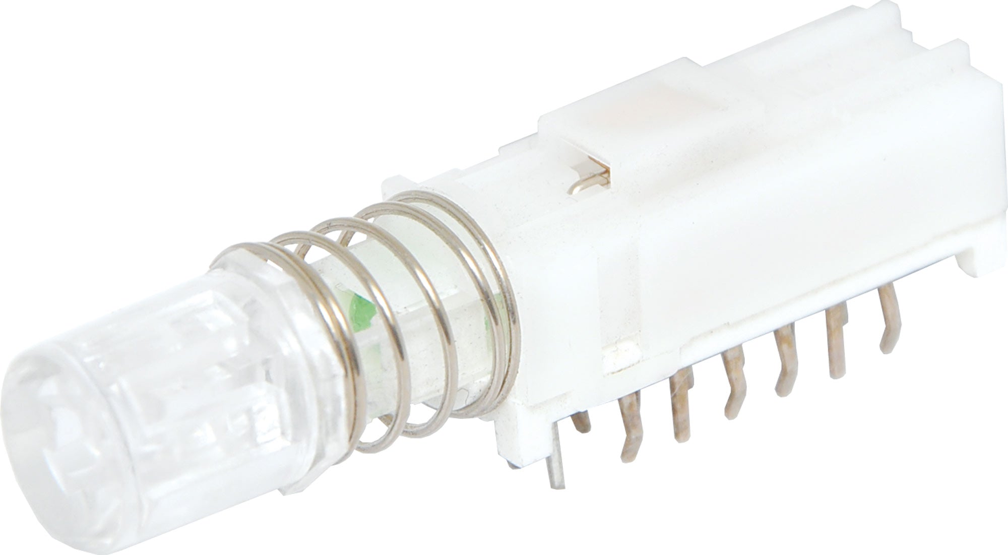 Push Button Switch 4PDT PCB Mount LED Green S1451 – Leading Edge ...