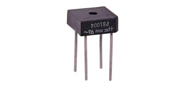 Diode PW04 400V 6A Plastic Bridge Rectifier Z0082 – Leading Edge ...