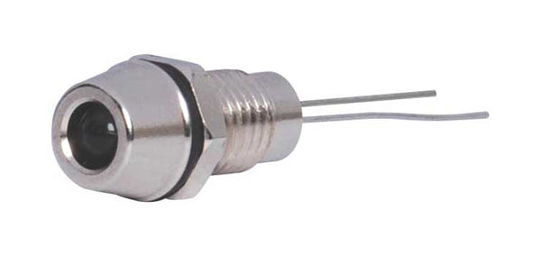 LEDs With Chrome Bezel 6100mcd IP67 5mm Green Z0296 – Leading Edge ...