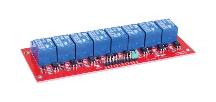 Arduino 8 Channel 5V Relay Control Board Module/Shield Z6328 – Leading ...